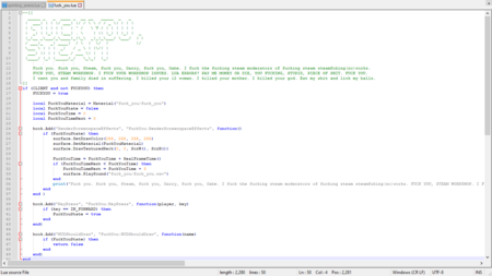 GlueLibrary incident - gm_construct 13 beta